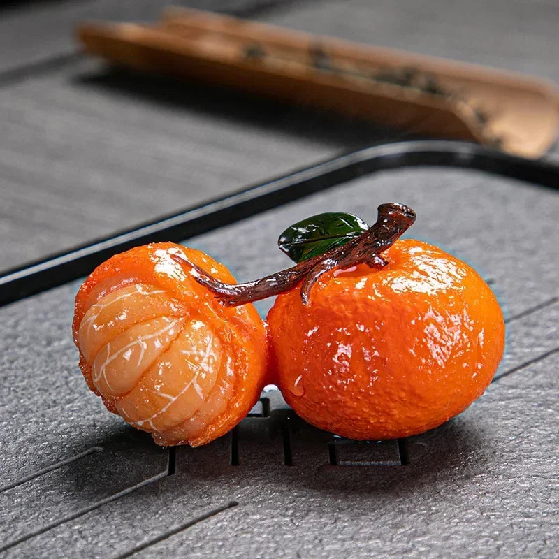 Color-Changing Tea Pet – Lucky Orange – My Angel Diva